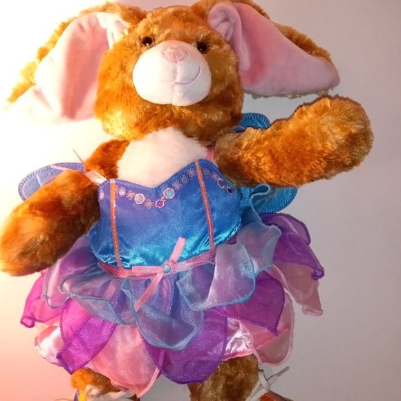 Build-A-Bear | Toys | Build A Bear Colorful Bunny With Floppy Ears ...